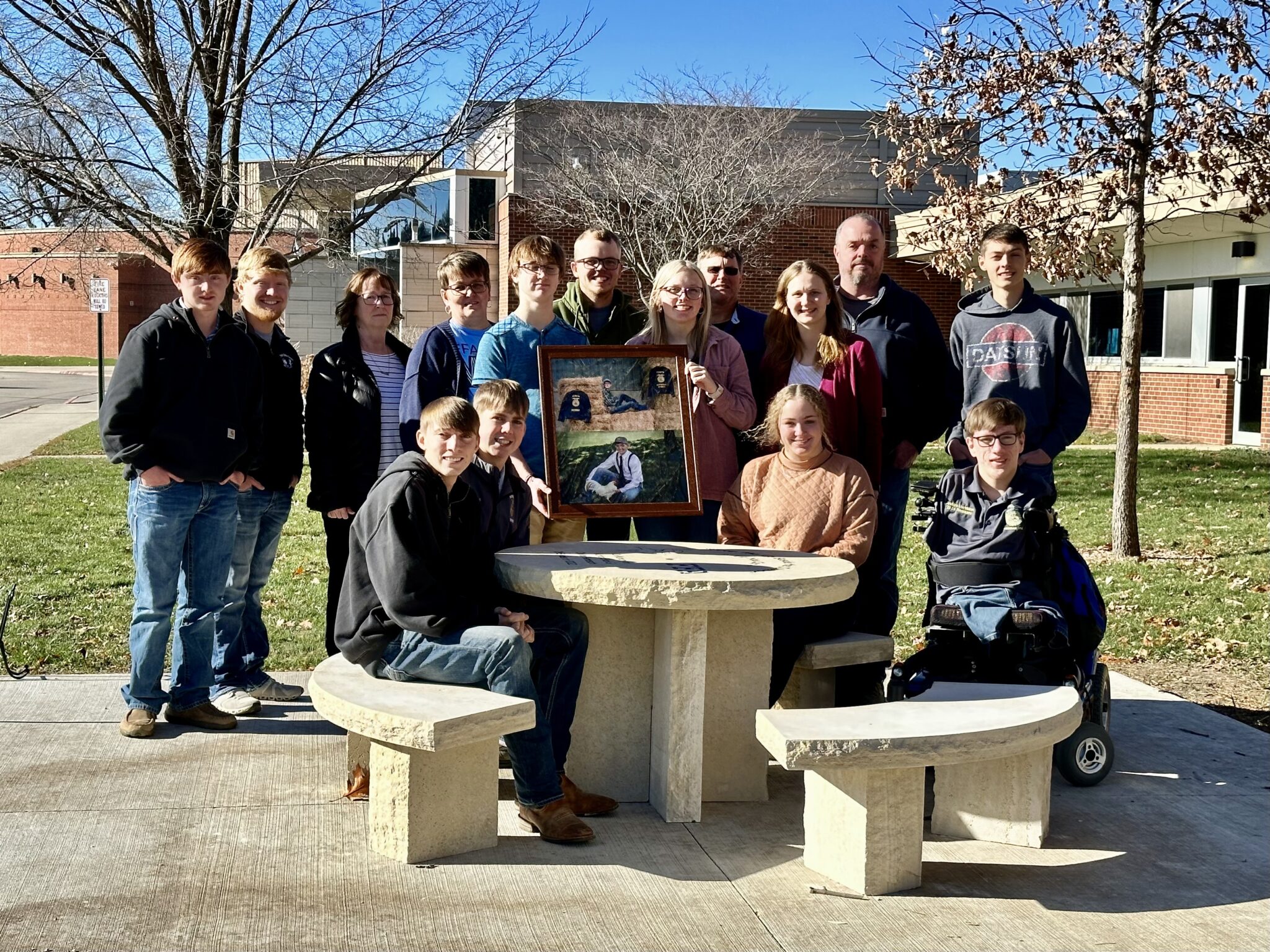 Memorial Installed Honoring Two Decorah FFA Students – Decorah ...